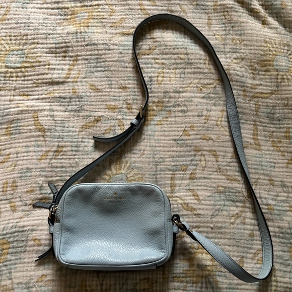 kate spade | Bags | Kate Spade Light Blue Crossbody Bag | Poshmark